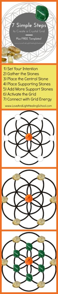 How to Create & Use a Crystal Grid (Step-by-Step) - Love & Light School ...